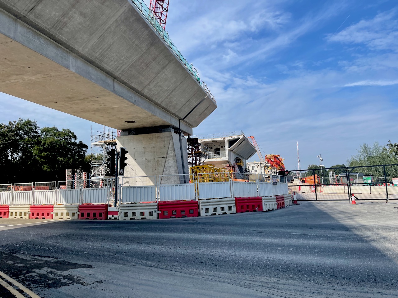 The Colne Valley Viaduct taking shape | Perivale Park London