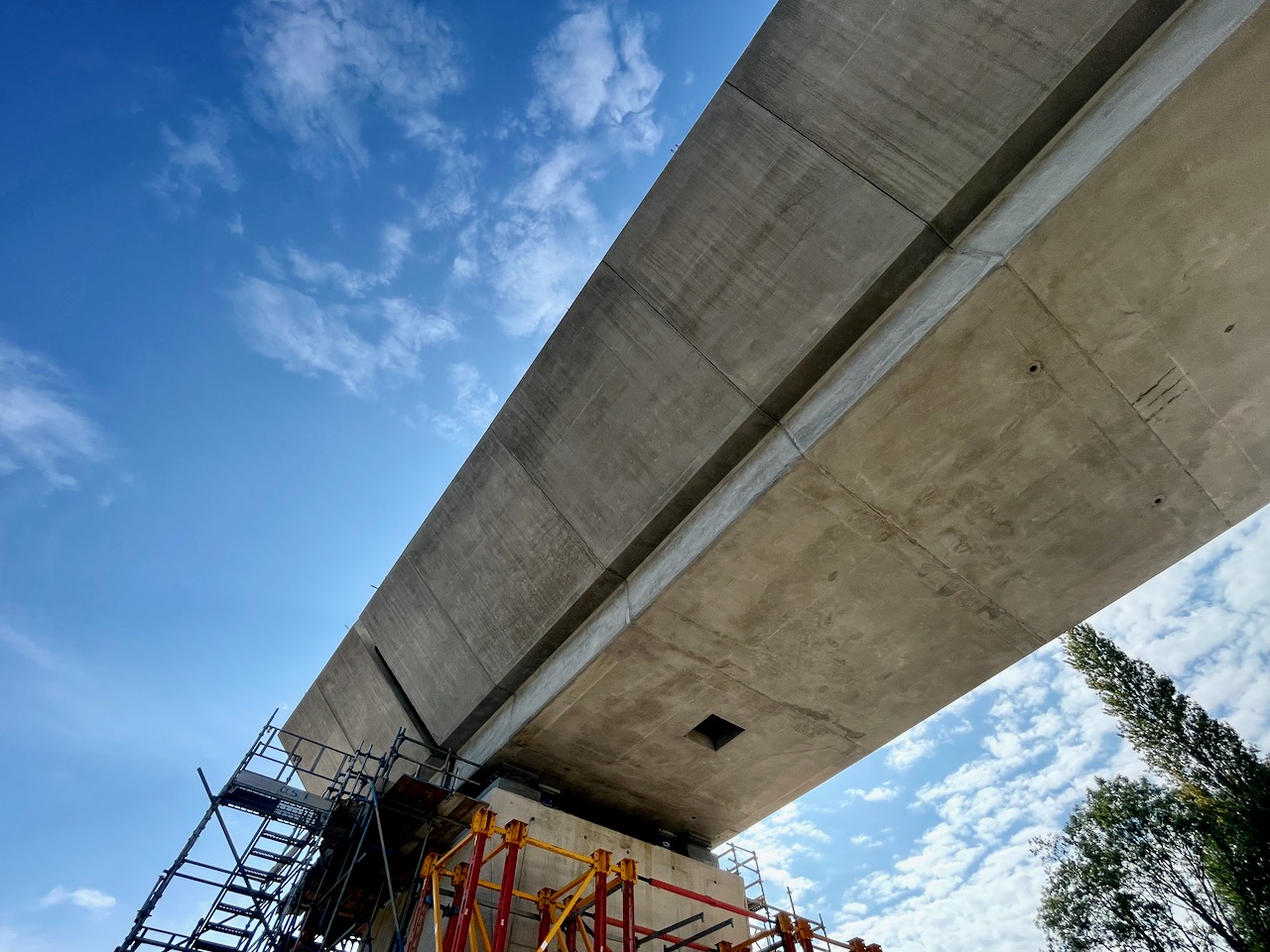 The Colne Valley Viaduct taking shape | Perivale Park London