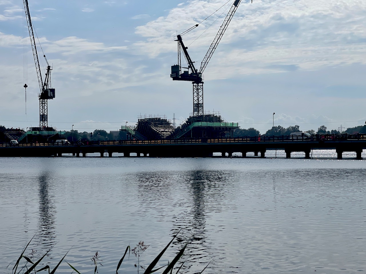 The Colne Valley Viaduct taking shape | Perivale Park London